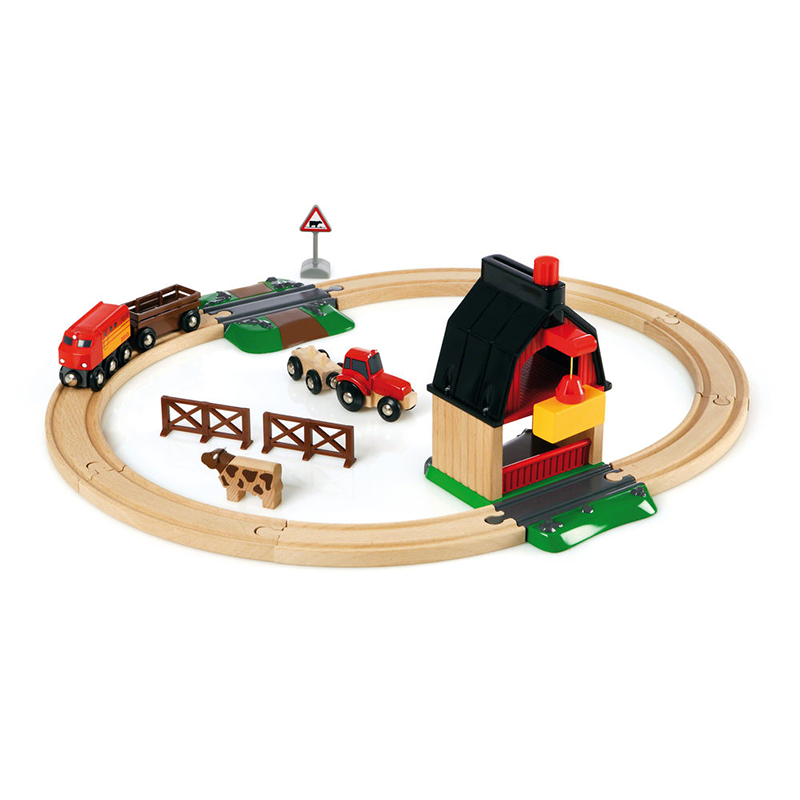 BRIO Set - Farm Railway Set, 20 pieces | My Hobbies