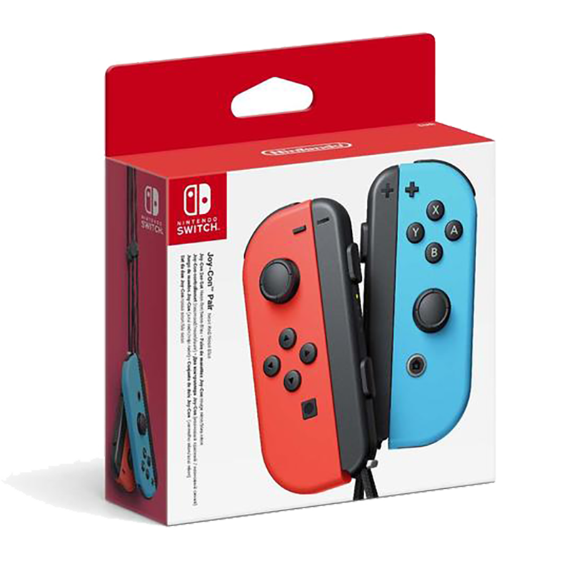 Nintendo Switch Joy-Con Neon Red and Blue Controller Pair | My Hobbies